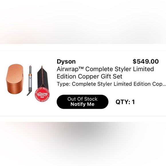 Dyson | Accessories | Dyson Airwrap Limited Edition Gift Set | Poshmark